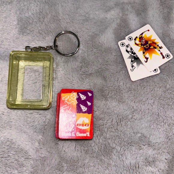 Chuck E Cheese | Accessories | Chuck E Cheese Keychain Playing Cards ...